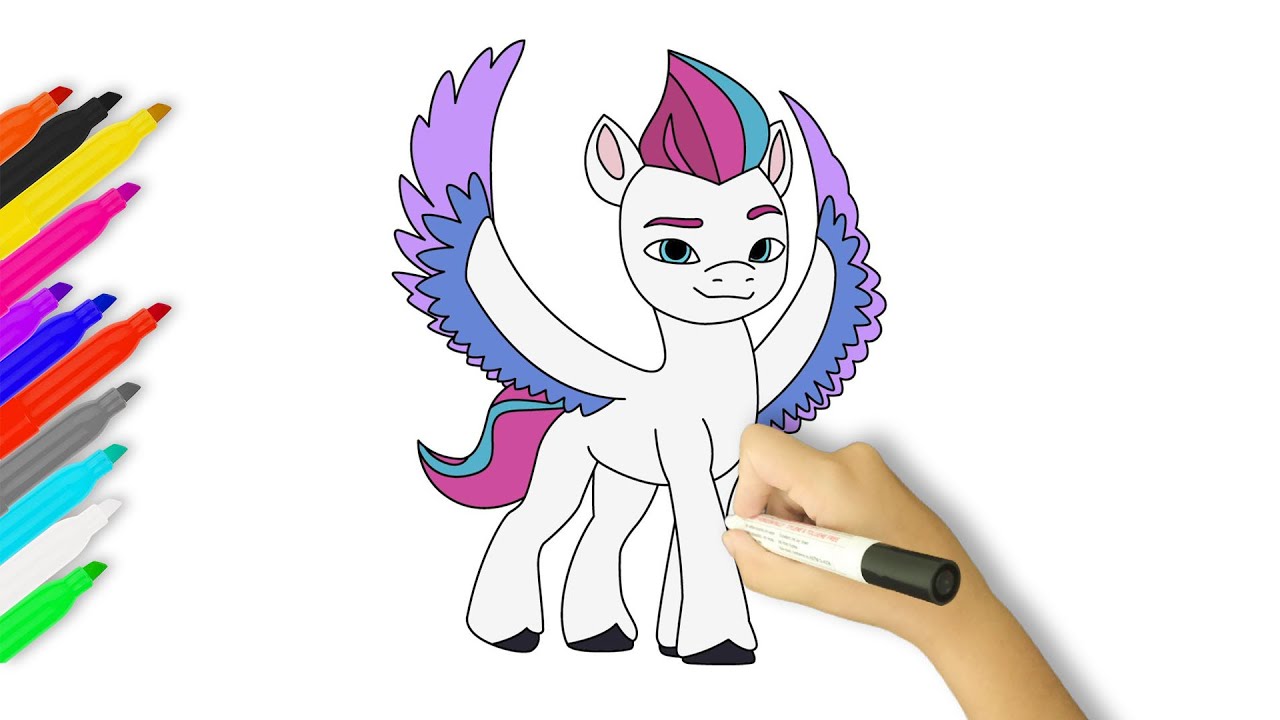 How to Draw Zipp Storm | My Little Pony - YouTube