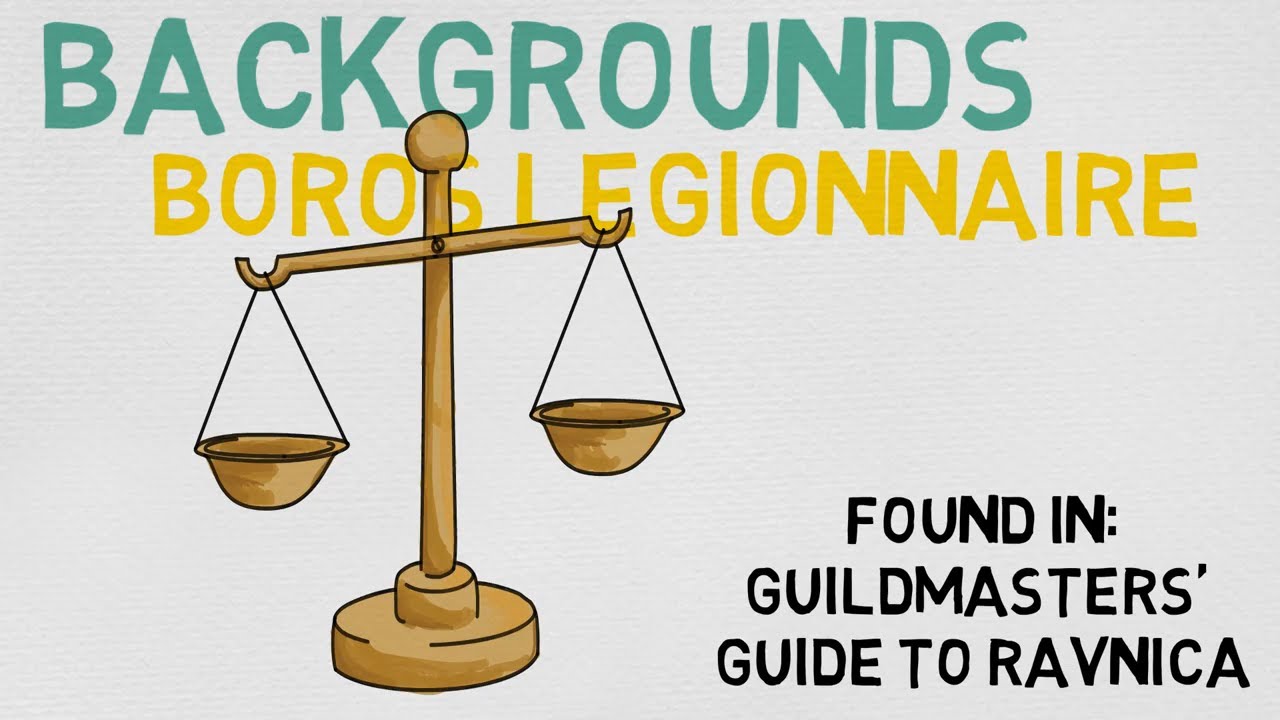 Background #6: Boros Legionnaire (DnD 5E) - YouTube