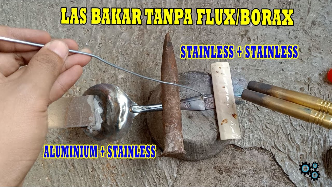 Las Bakar Stainles Dengan Stainless Dan Aluminium Dengan Stainles - YouTube