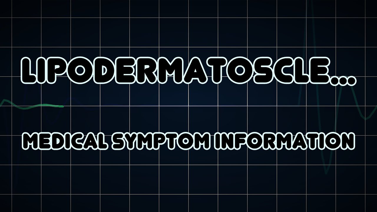 Lipodermatosclerosis (Medical Symptom) - YouTube