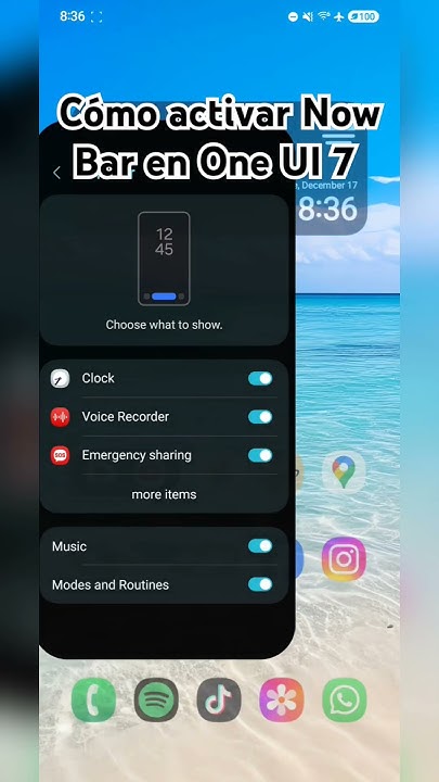 Cómo activar Now Bar en One UI 7 #oneui7 #galaxys24ultra - YouTube