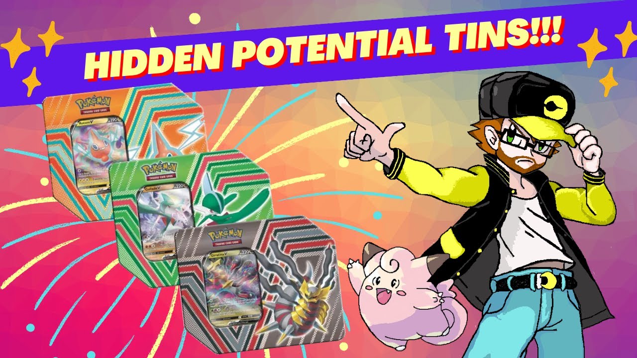 I pulled 2 AMAZING chase cards from 1 Pokémon Hidden Potential tin ...