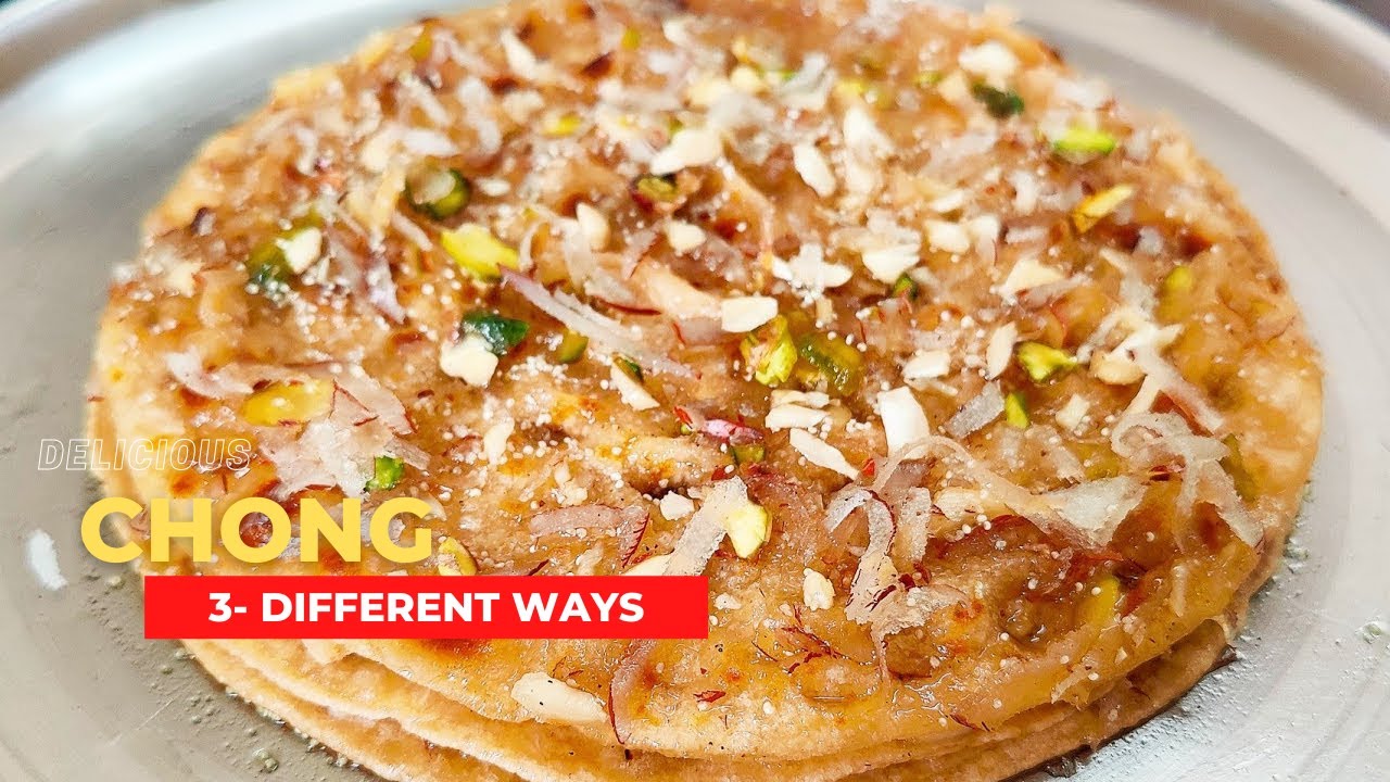 3 Different Ways of Making Chonge | Chonge recipe | Muharram Special ...