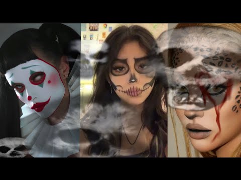 Halloween makeup tutorial - YouTube