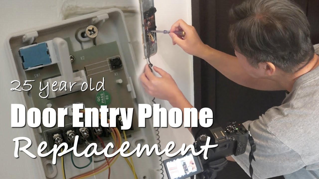 Dared to replace a Door Entry Phone?? Discover How I did it. - YouTube