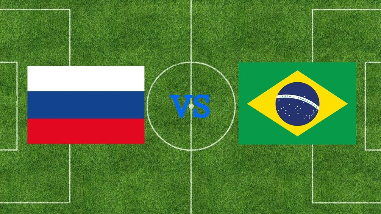 Russia vs Brazil, copa gunsi #countryballs #parati #futbol - YouTube