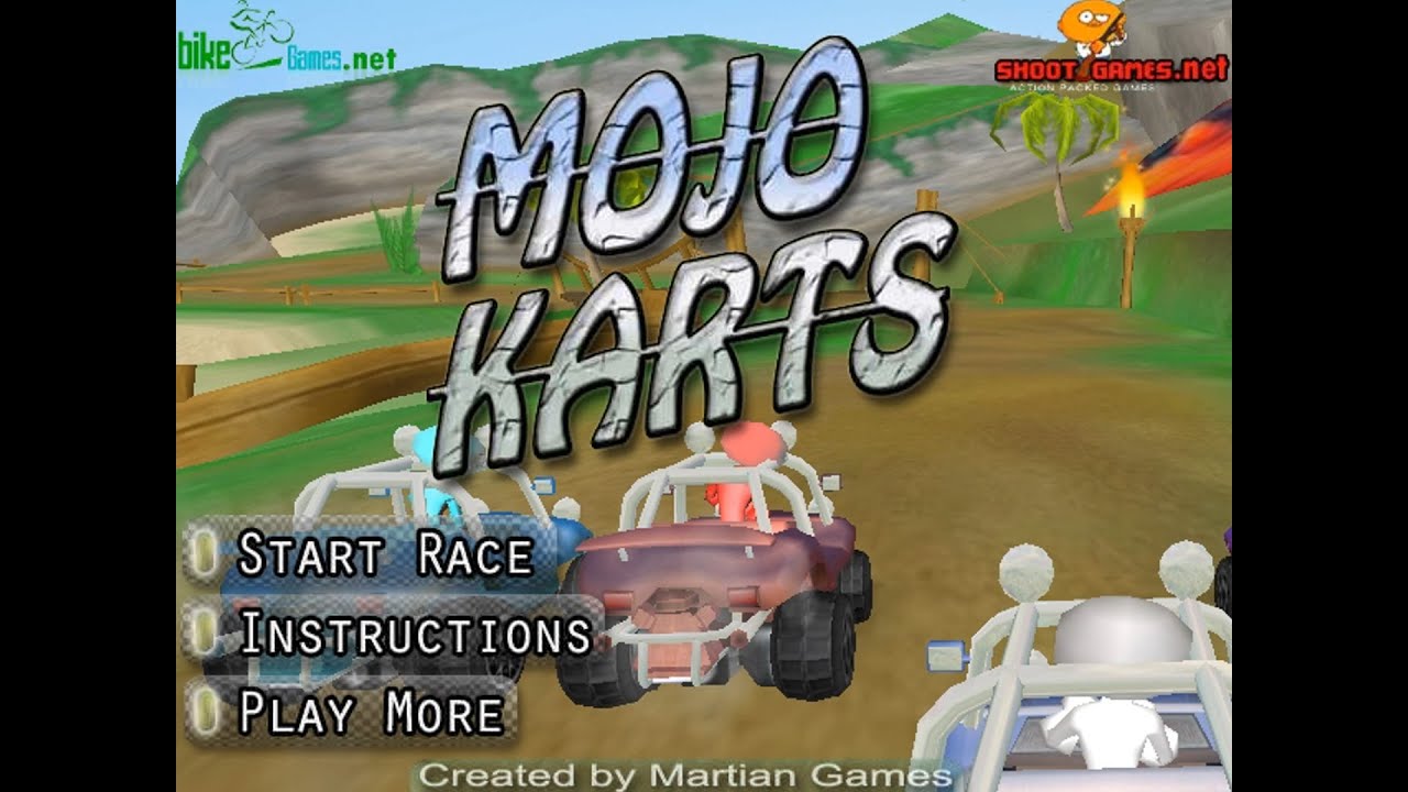 Mojo Karts - Full Walkthrough - YouTube