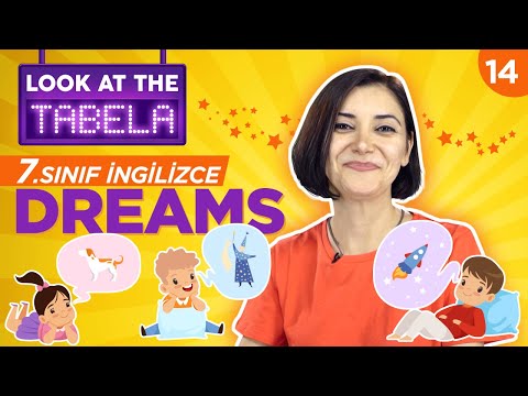 DREAMS: 7. Sınıf İngilizce 7. Ünite Konu Anlatımı ve Kelimeleri | Duygu Şenkayalı #14