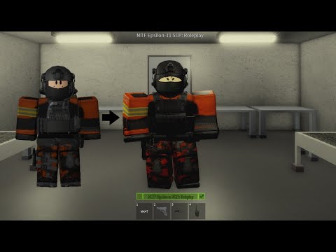 Roblox SCP: Roleplay MTF Epsilon-11 (Avatar Build) - YouTube