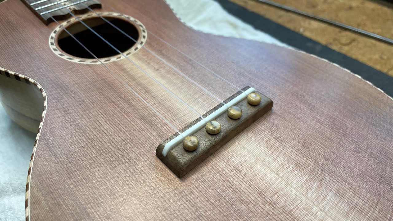 Bridge Pins On An Ukulele? - YouTube