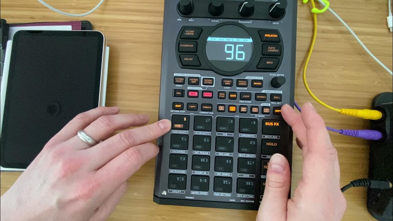 SP404 mk2 1.7 - Effects on Your Track - YouTube