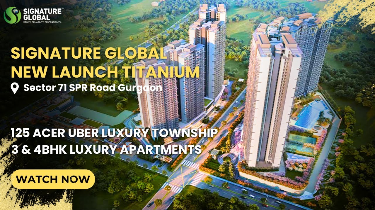 Signature Global Titanium Sector 71 SPR Road Gurgaon | Ultra Luxury ...
