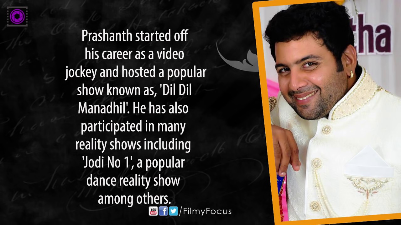 Actor Sai Prashanth Popular TV & Film || Tamil Focus - YouTube