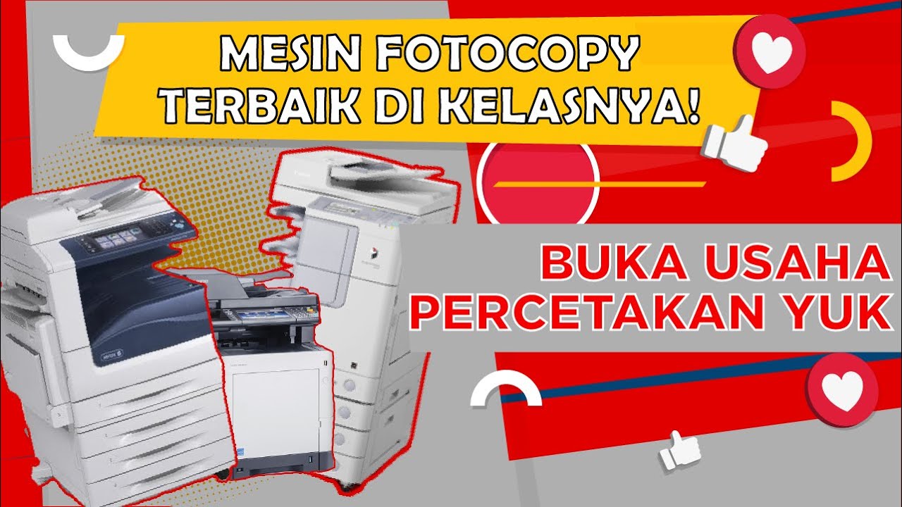 Daftar Tipe Mesin Fotocopy Terbaik dan Harganya - YouTube