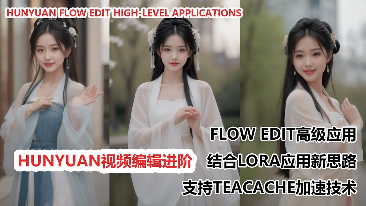 hunyuan flowedit:无缝融合LORA，打造个性化AI视频创作|Seamlessly Integrate LORAs for Personalized AI Video ...
