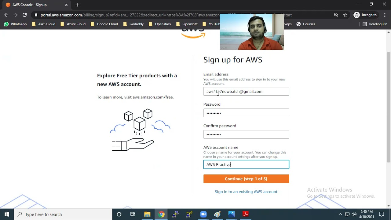 Lecture-40: How to create AWS Account - YouTube