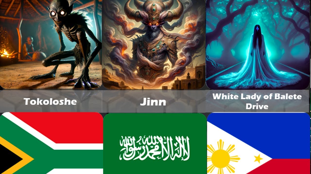 TOP 20 Ghost From Different Countries - YouTube