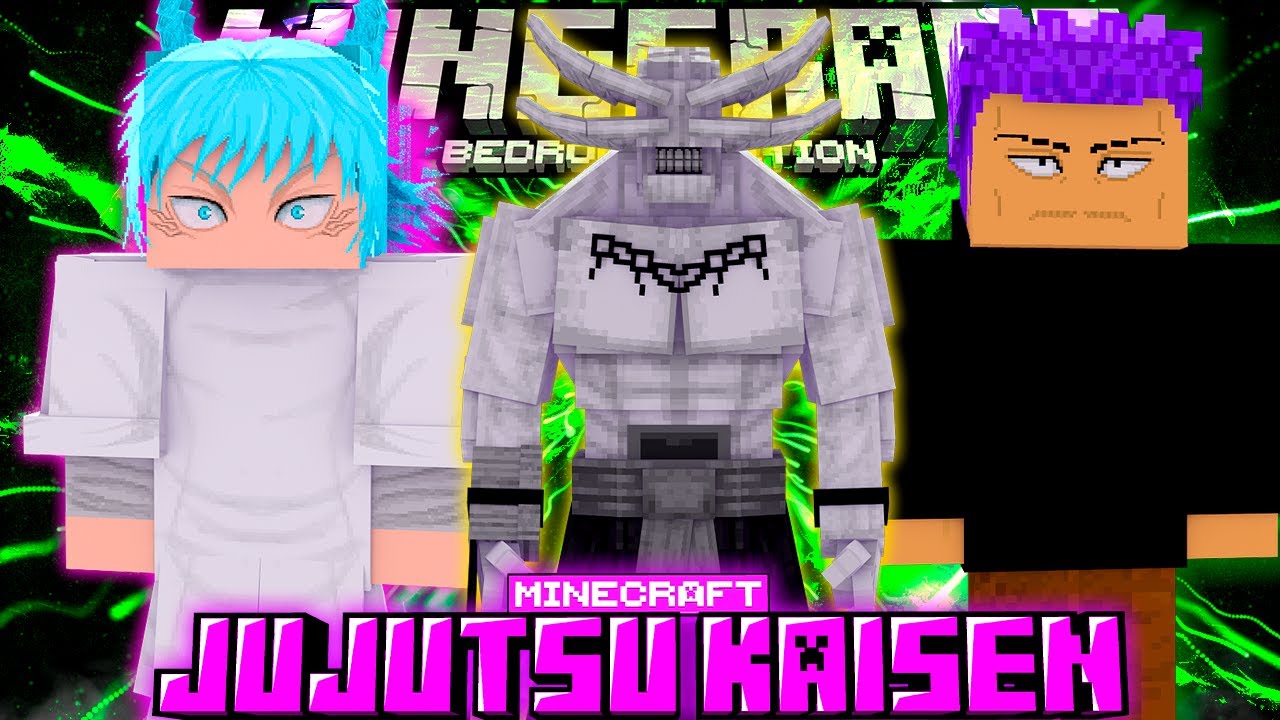FINALMENTE ATUALIZOU ADDON DE JUJUTSU AWAKENING V2.0 PARA O MINECRAFT ...