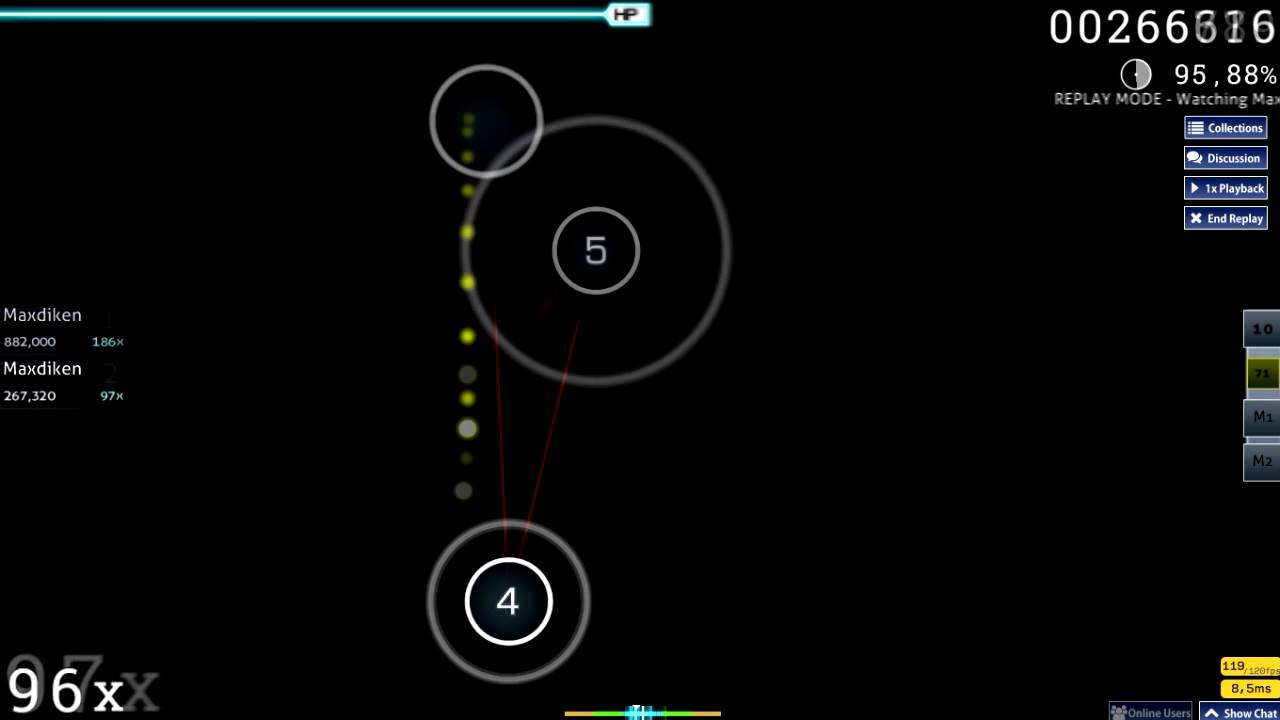[Osu!] Roses Epicurean Yoru no Kodomo tachi (CodeS) (Shiro's Hollow ...