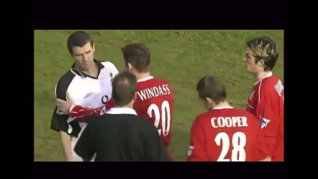 Roy Keane | Crazy Fights & Tackles | - YouTube