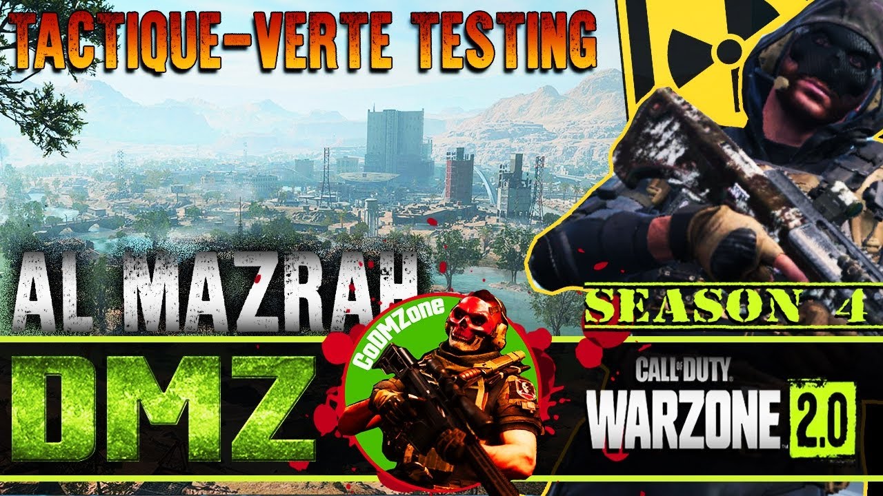 How To TACTIQUE-VERTE TESTING DMZ | Call of Duty Warzone 2.0 Season 4 ...