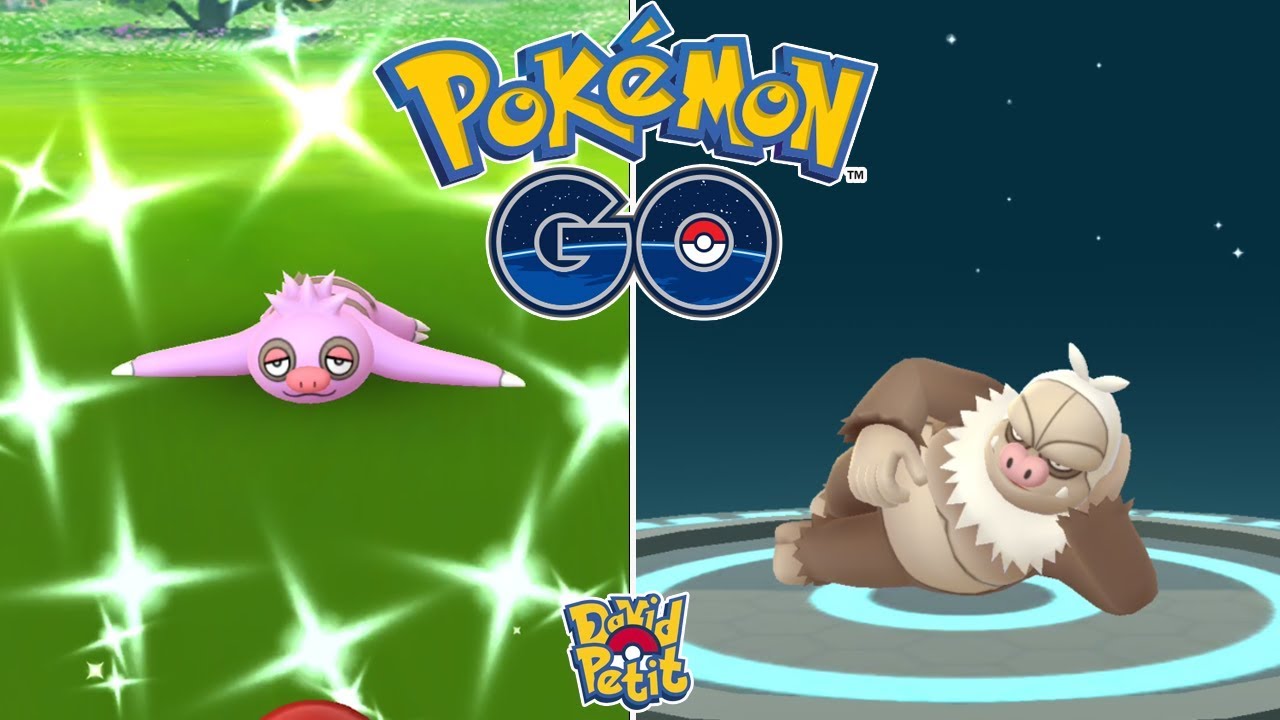 COMMUNITY DAY DE SLAKOTH! SHINY, SLAKING 100% Y MUCHO MÁS! (PARTE 1 ...