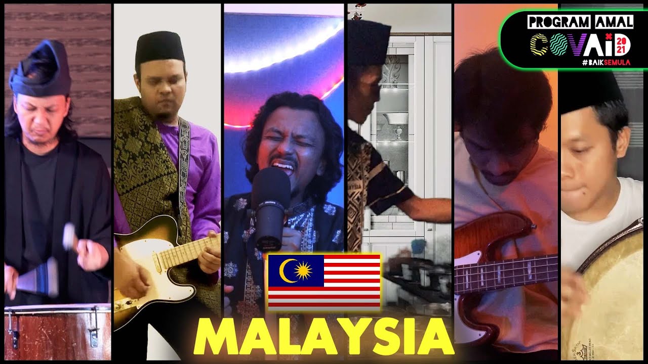 Malaysia - Faizal Tahir ft. Darmas & Azim Jenk Ali (PROGRAM AMAL COVAID ...