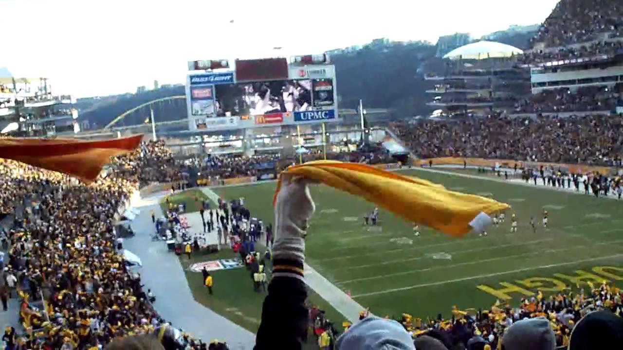 Pittsburgh Steelers Renegade Crowd - YouTube