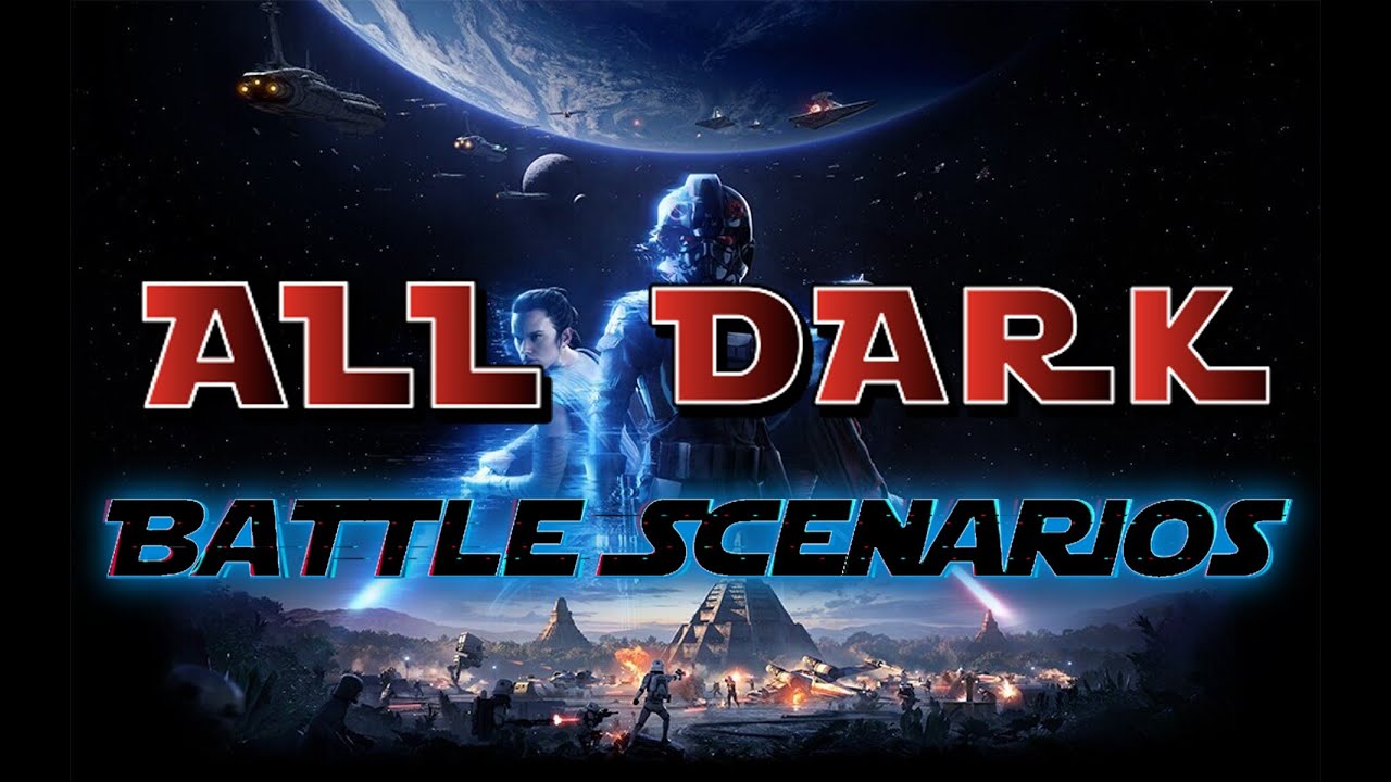 Star Wars Battlefront 2 Arcade Battle Scenarios- Dark Side All Scenarios [No Commentary] - YouTube