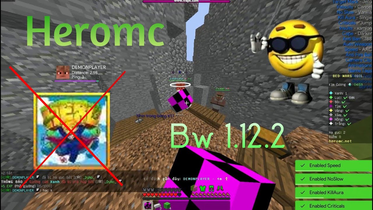Heromc bedwar 1.12 w/lb+ | (share config) - YouTube