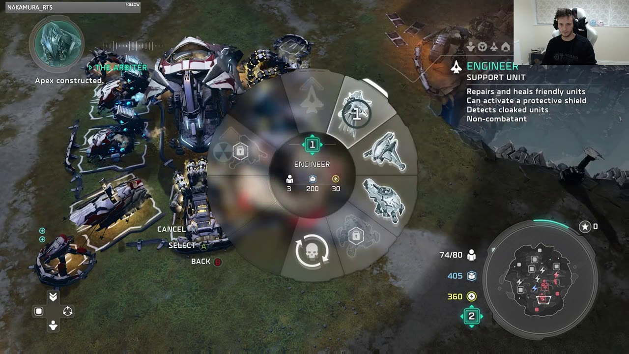 Cloaked Grunts + Arbiter pressure in Arbiter vs Forge - YouTube