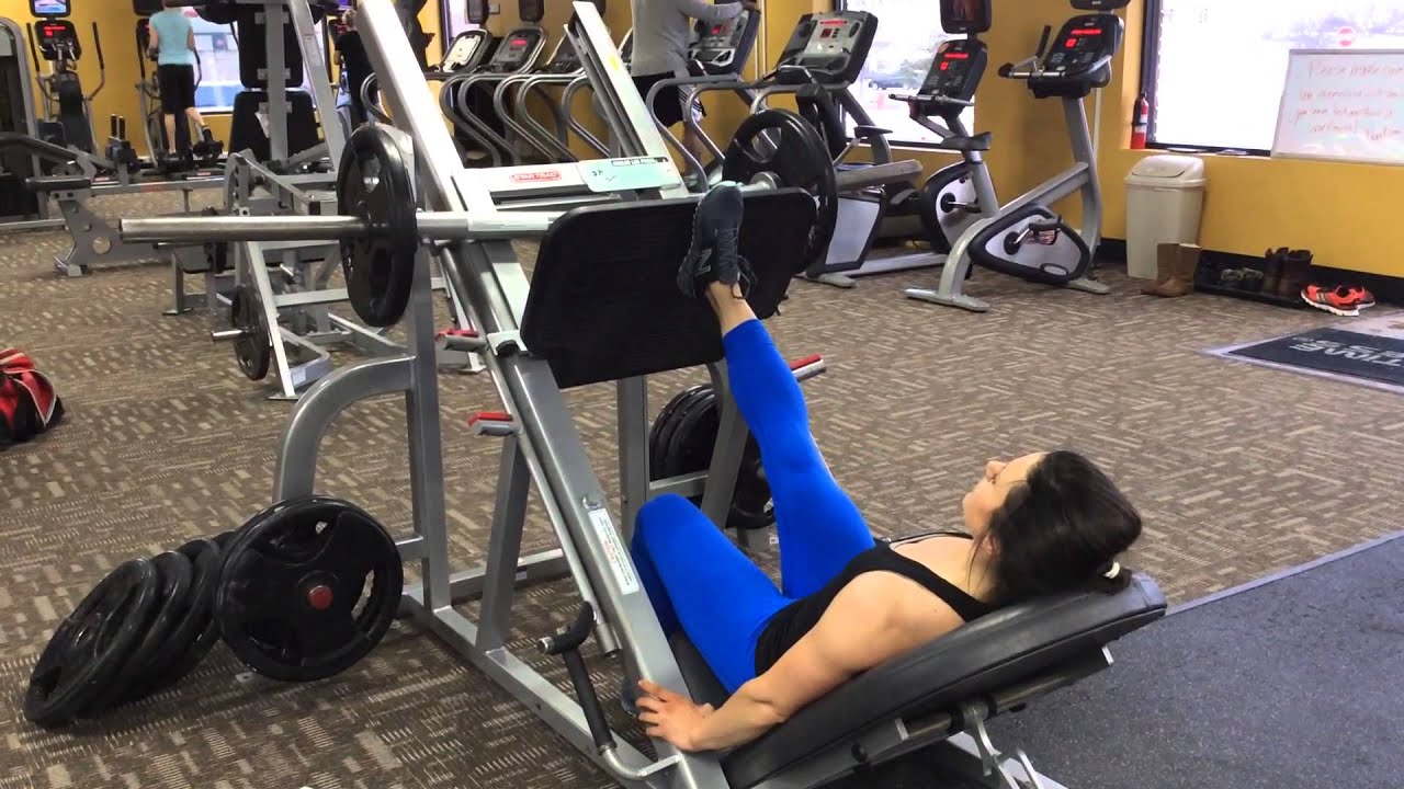 Single-leg leg press - YouTube