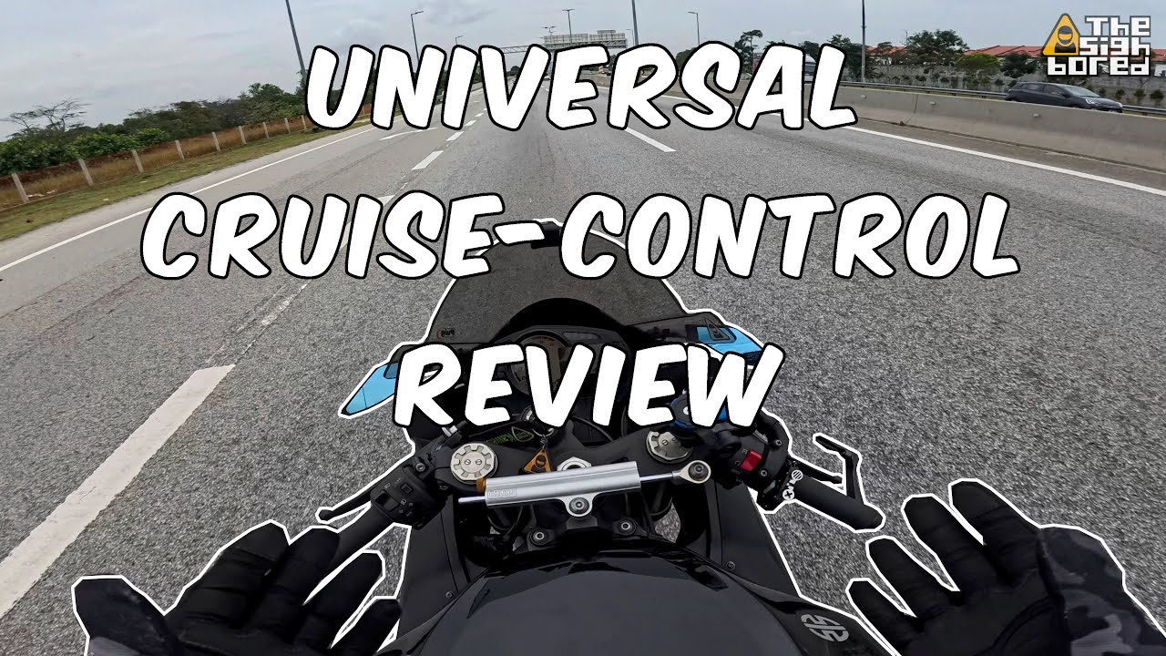 Universal auto cruise control / throttle lock device review - YouTube
