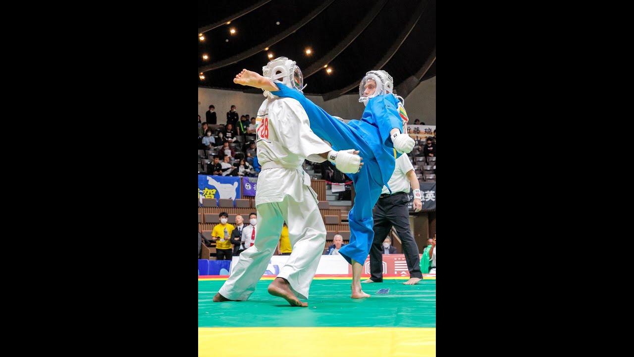 2023 Hokutoki World Kudo championship GEDIMINAS MAKAUSKAS (Lithuania) × SHAILENDRA KURMI (India ...