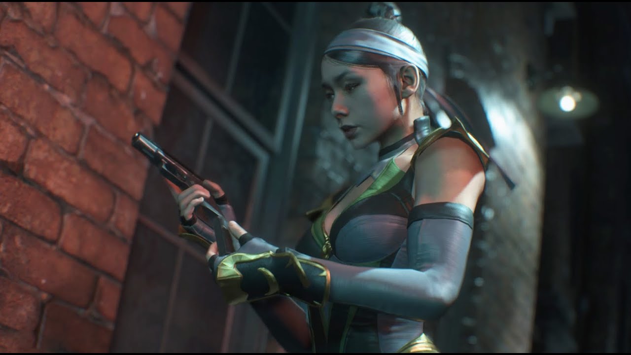 Kitana Runs From Spawn (Mortal Kombat 11 Outfit Mod) - Resident Evil 3 ...