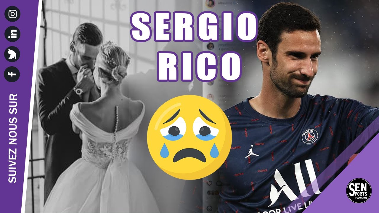 Dans un "Etat Grave" L'Hôpital donne des nouvelles de Sergio Rico, sa femme pleur déjà - YouTube