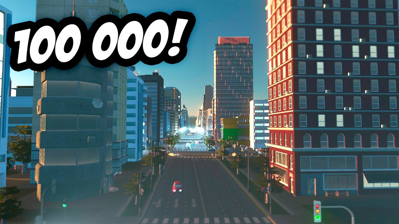 100 000! - Cities: Skylines #19 - YouTube