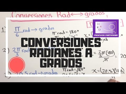 Radianes a grados decimales-Conversiones - YouTube