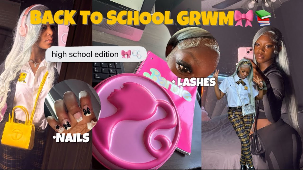 FIRST DAY OF SCHOOL GRWM *JUNIOR YEAR* - YouTube