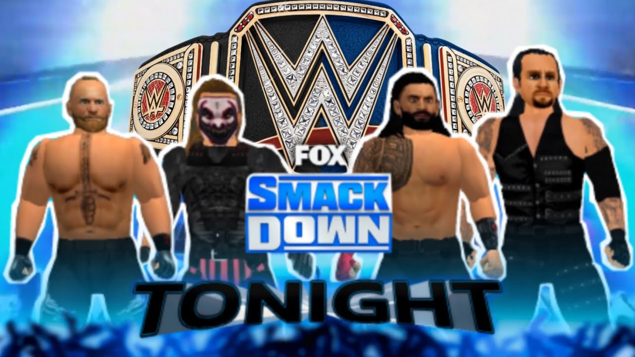 WR3D - Fatal 4 Way Match | WWE Undisputed Universal Championship | WWE ...