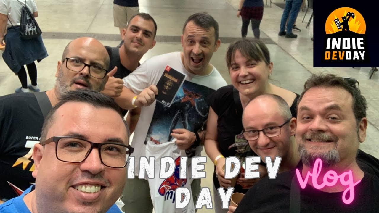 Indie Dev Day Barcelona 2023 Vlog Youtube