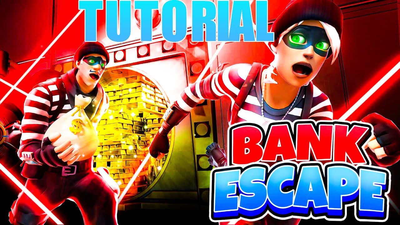 BANK ESCAPE ROOM All Levels Fortnite Tutorial - YouTube