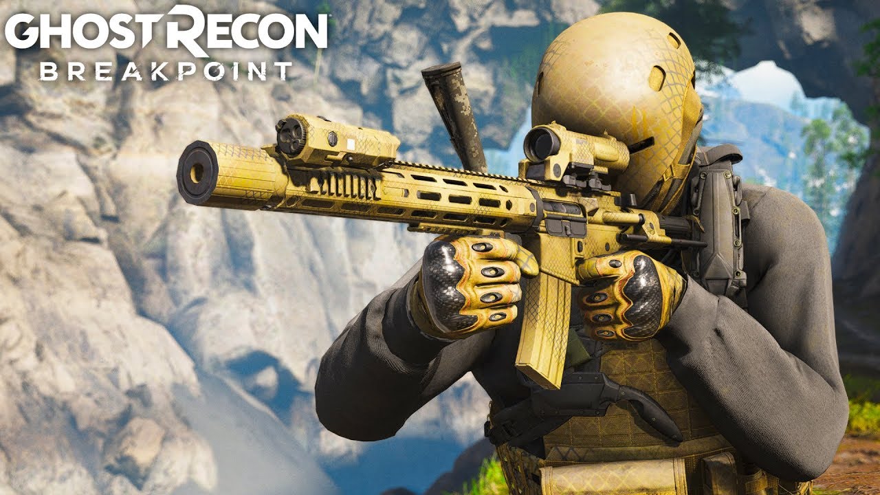 INTEGRALLY SUPPRESSED ASSAULT RIFLE in Ghost Recon Breakpoint! - YouTube
