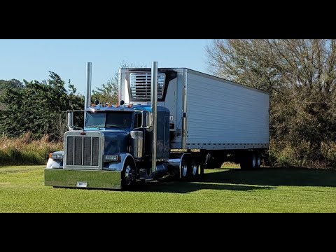 New 8-inch stacks for the Flattop Peterbilt! - YouTube