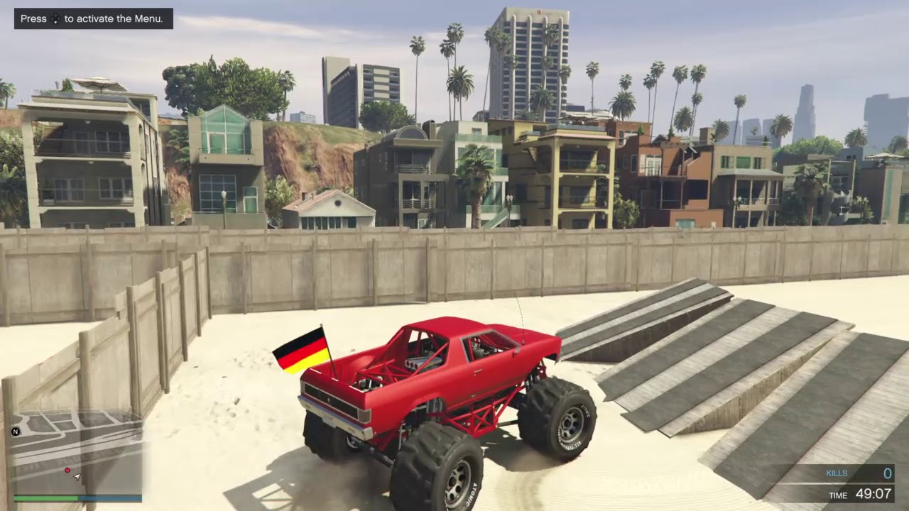 Gta5 monster jam - YouTube