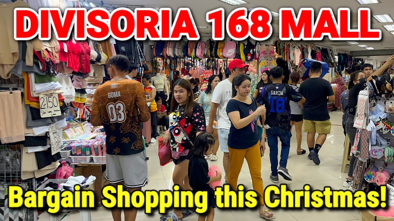 DIVISORIA MANILA - 168 MALL TOUR | Best Bargain Shopping Destination ...