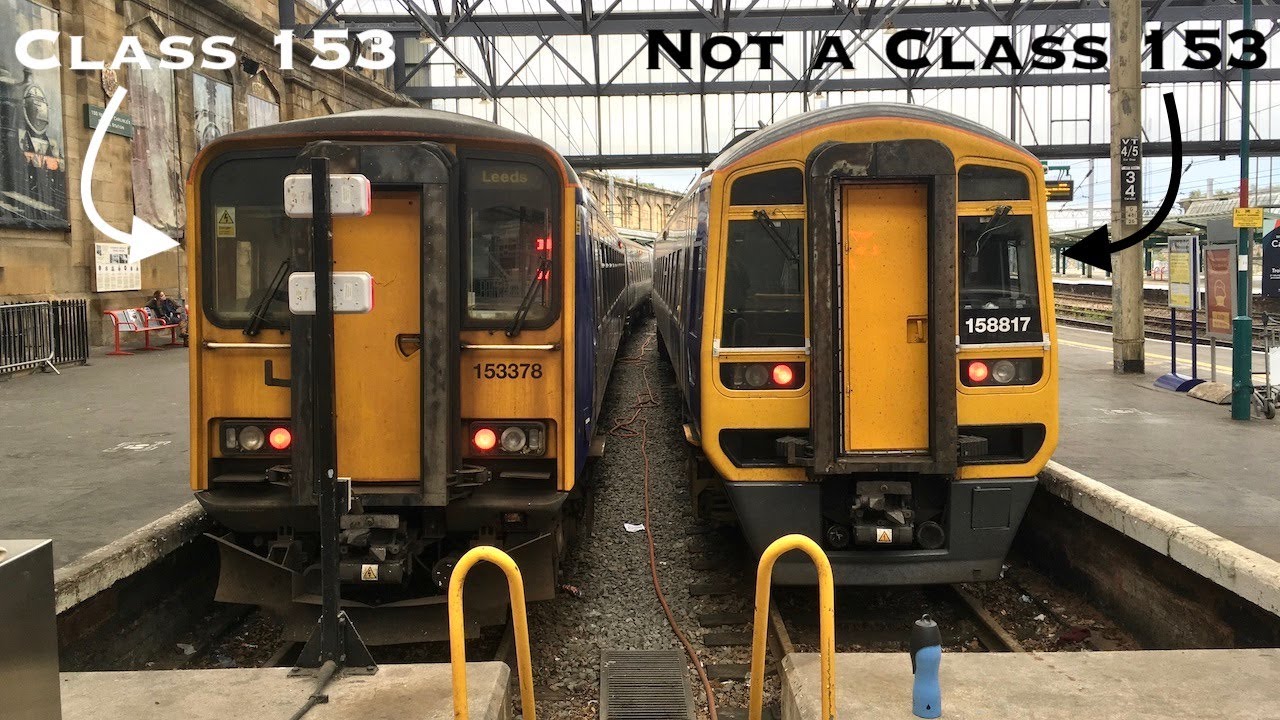 A Ride on a British Rail Class 153, Mega-Loud Edition - YouTube