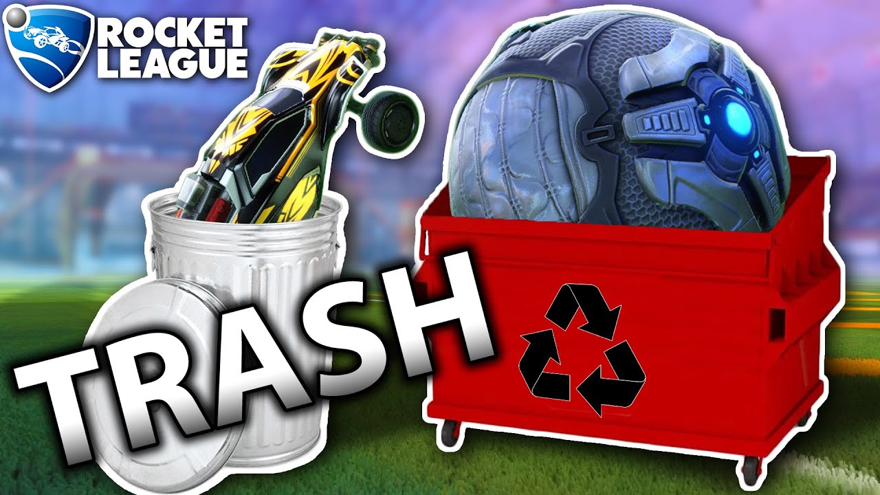 Rocket League, but it's actually TRASH - YouTube