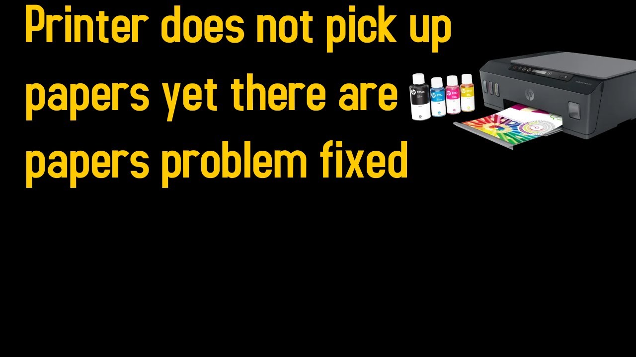 HP Deskjet 1050, 2050 printers - 'Out of Paper' displays, printer does ...