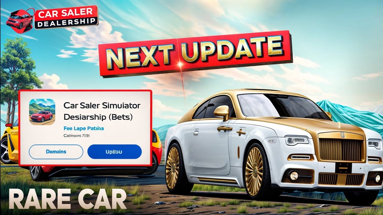 Finally Big Update Confirm ! Car Saler Simulator Dealership - YouTube